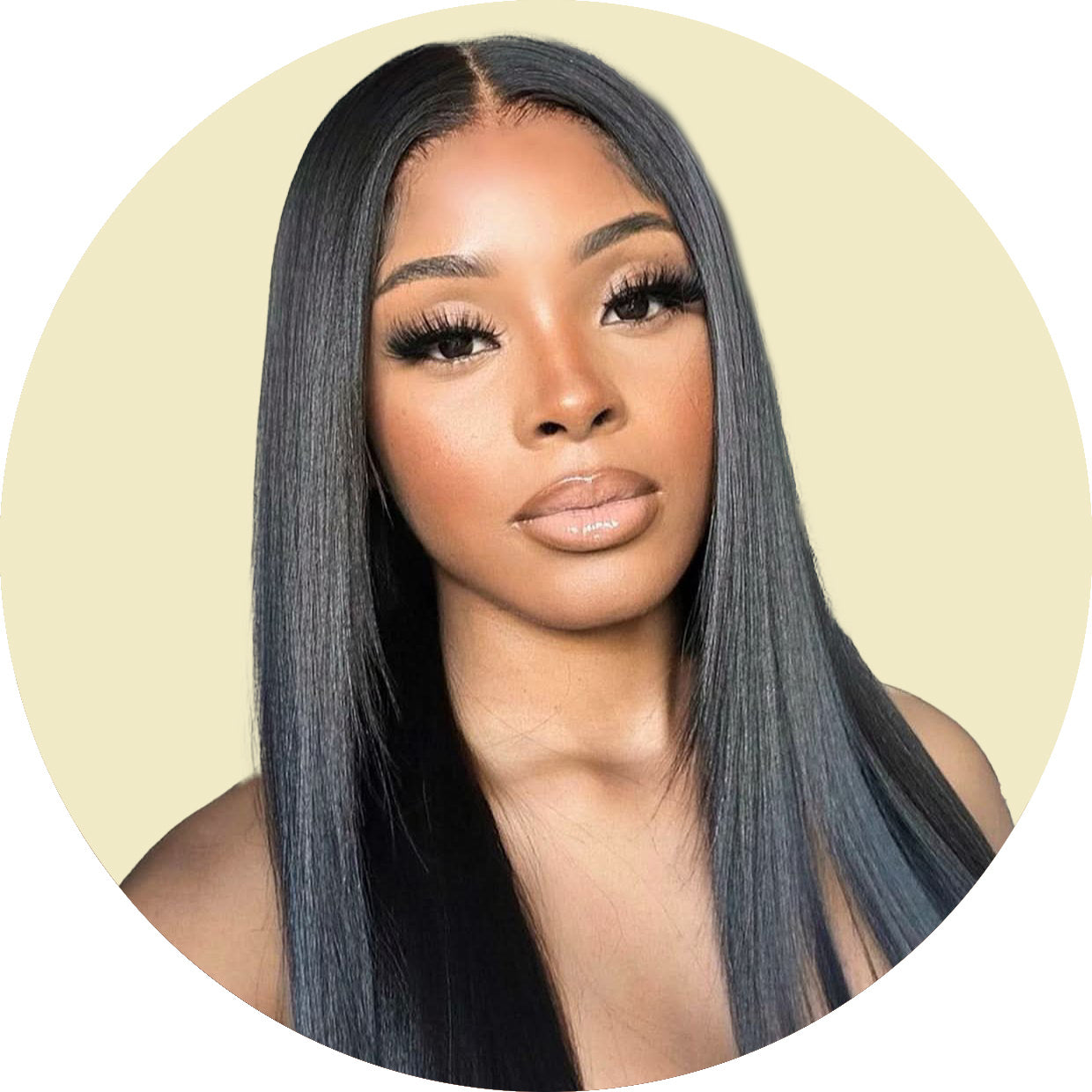 Premium Human Hair Straight Wigs - Free Shipping | Charmanty Store ...